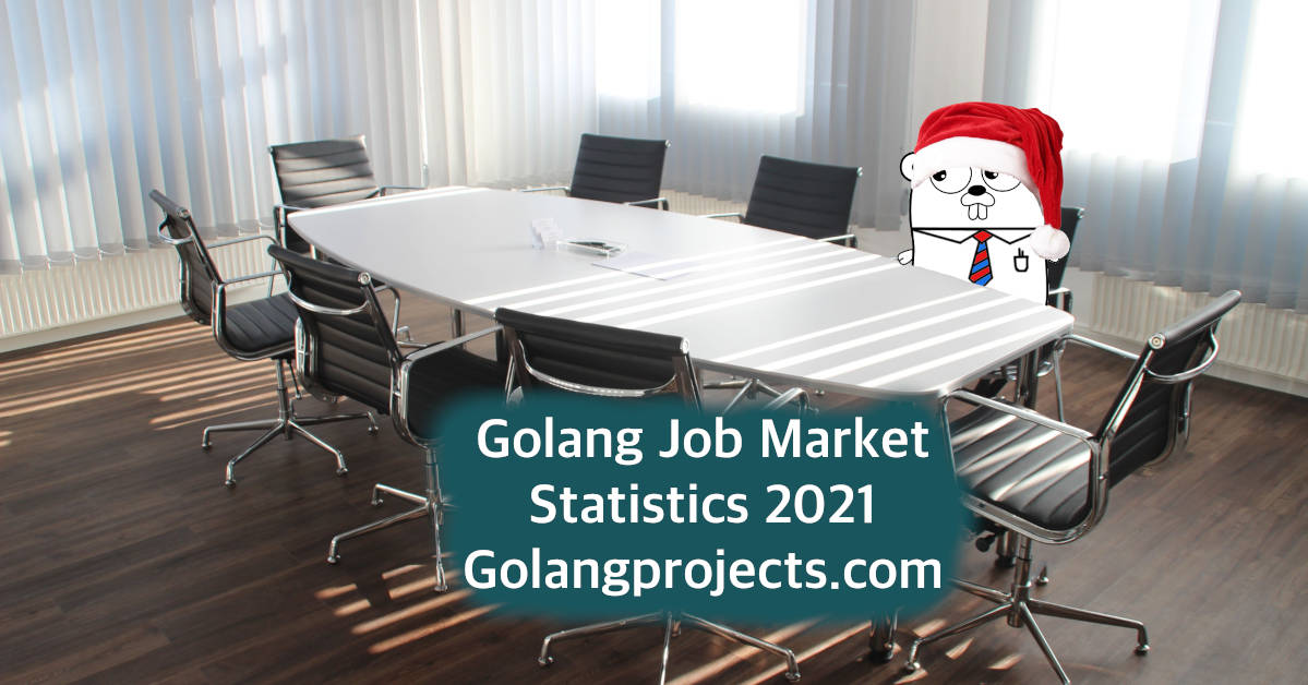 Golang Job Statistics December 2021